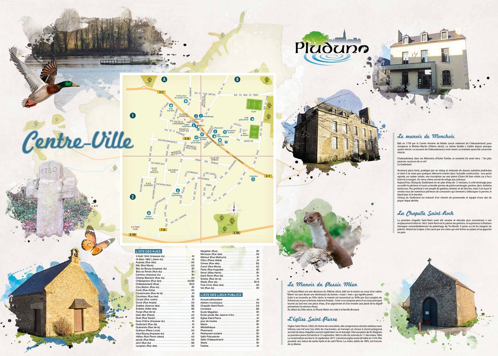 Plan de la commune - Mairie de Val d'Arguenon (22)